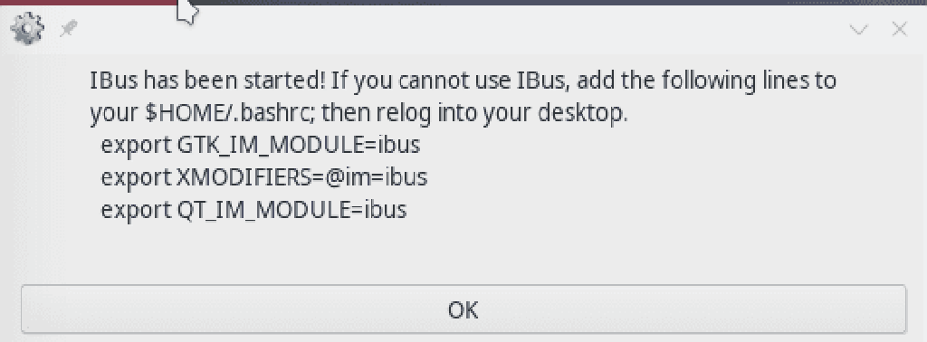 Manjaro KDE 安装 ibus 中文输入法